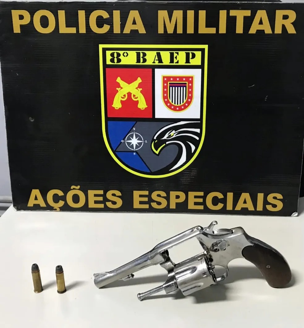 Homem De 26 Anos é Preso Por Posse Ilegal De Arma De Fogo Em Presidente